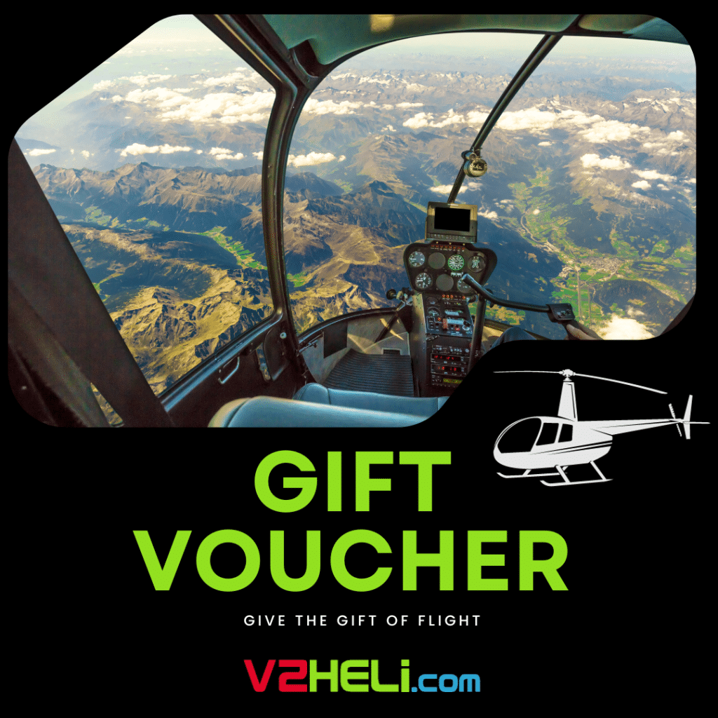 V2 Helicopters Gift Vouchers | Scenic Flight Experience