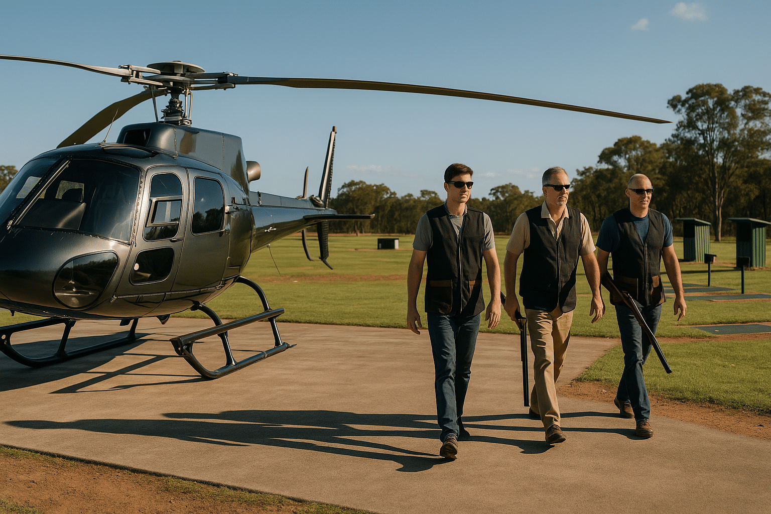 Heli-Shooting Adventure (Belmont Shooting Complex) - V2 Helicopters